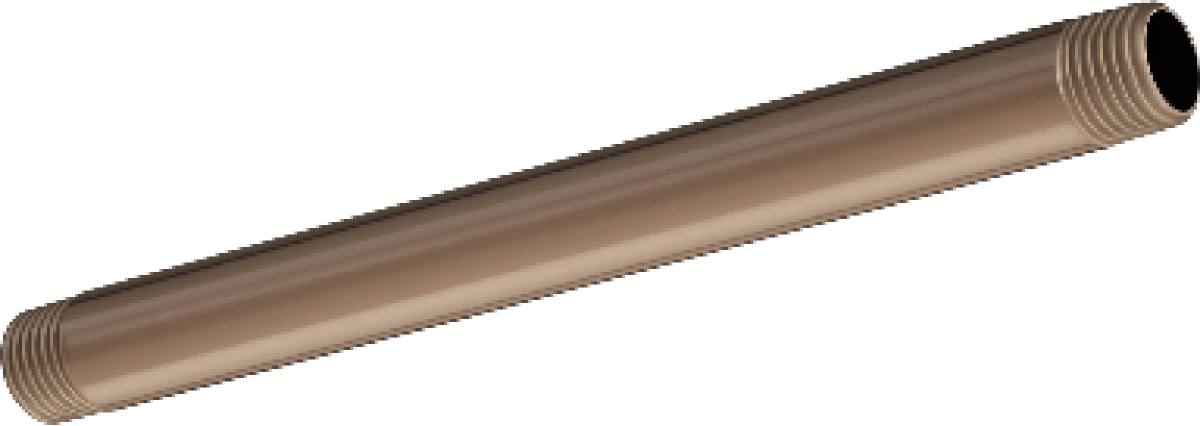 Thick-Wall Galvanized Iron and Steel Threaded Pipe Nipples and Pipe ...