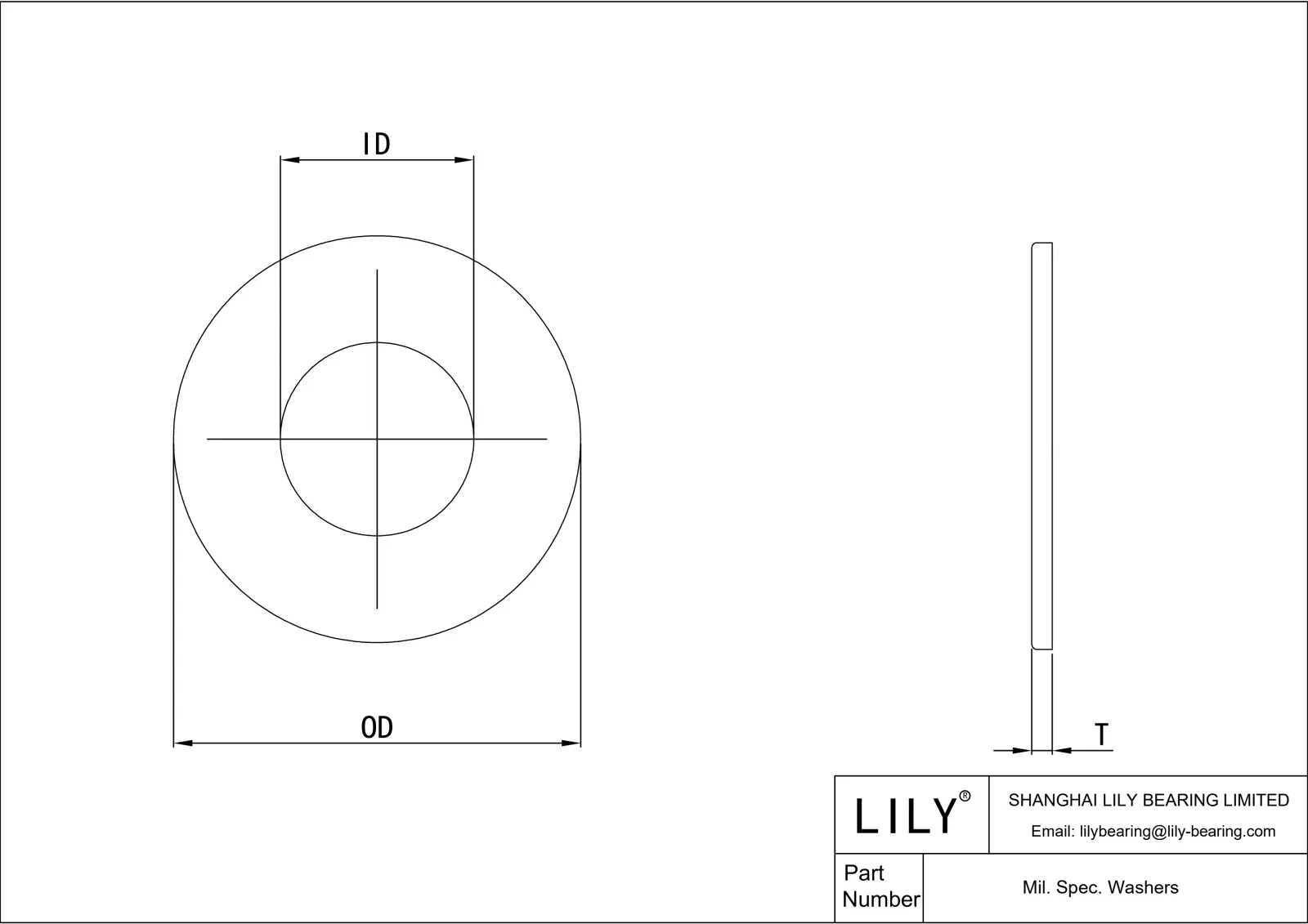 98019A228 | Mil. Spec. Washers | LILY Bearing